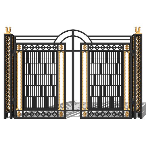 Gate 3d model Buy Download 3dbrute