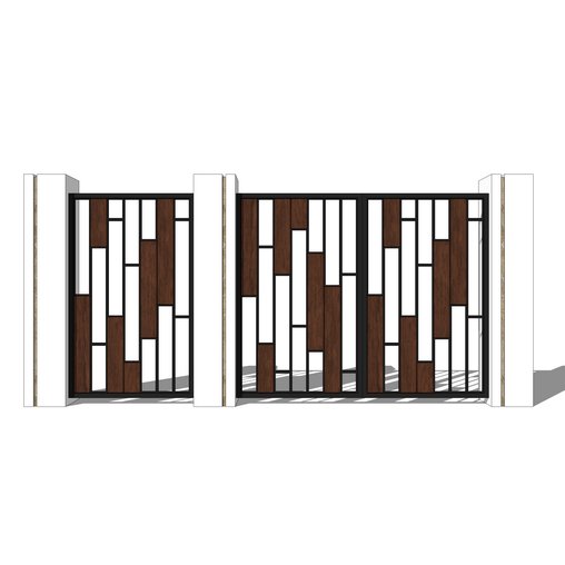 Gate 3d model Buy Download 3dbrute