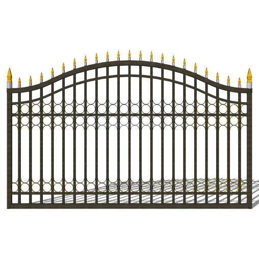 Gate 3d model Buy Download 3dbrute