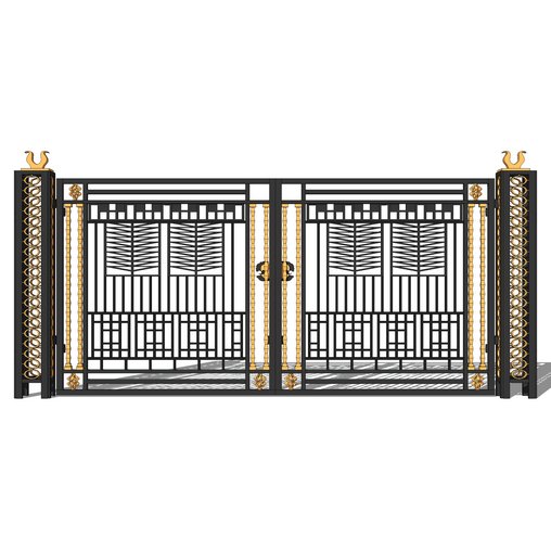 Gate 3d model Buy Download 3dbrute