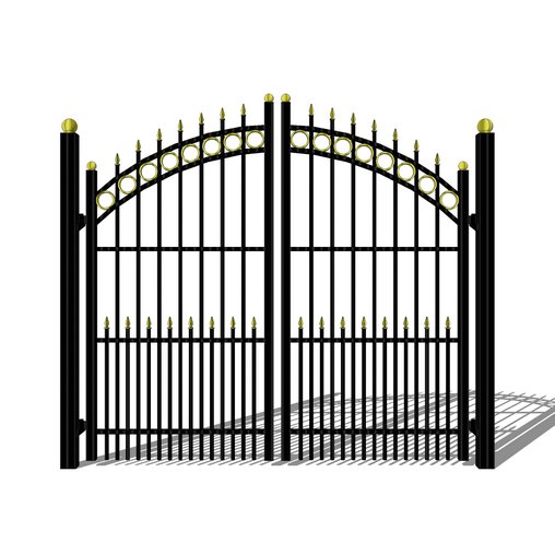 Gate 3d model Buy Download 3dbrute