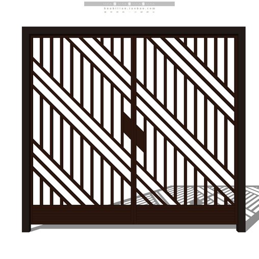 Gate 3d model Buy Download 3dbrute