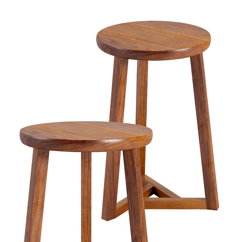 Oslo End Table 3d model Buy Download 3dbrute
