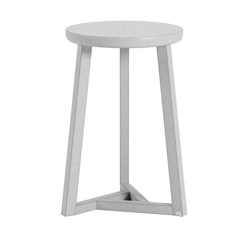 Oslo End Table 3d model Buy Download 3dbrute