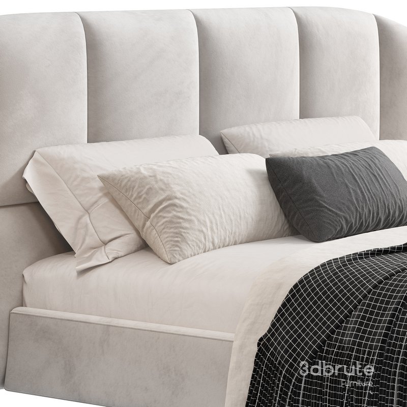 Aurora Bed By Thehighwall 3d model Buy Download 3dbrute