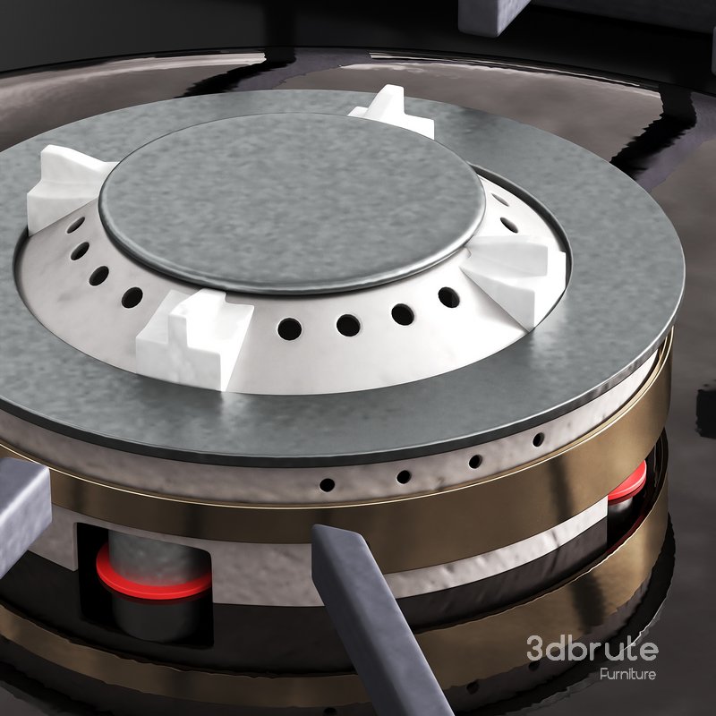 Hob GINZZU HCG-465 3d model Buy Download 3dbrute