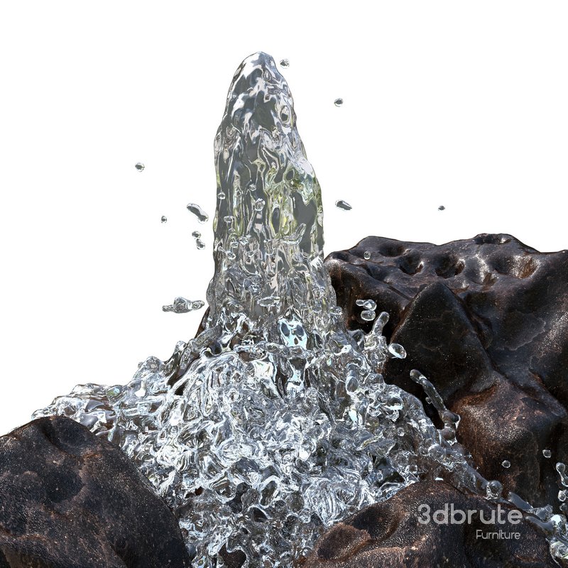 3 Rock fountain 3d model Buy Download 3dbrute