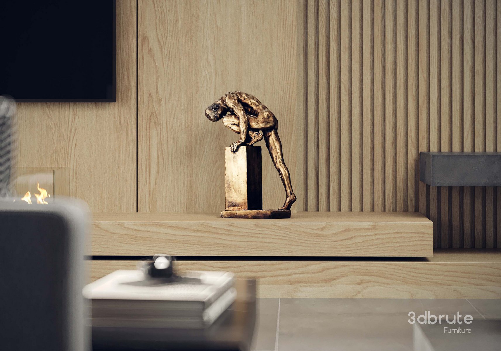 Interio Design CG 3d model Buy Download 3dbrute