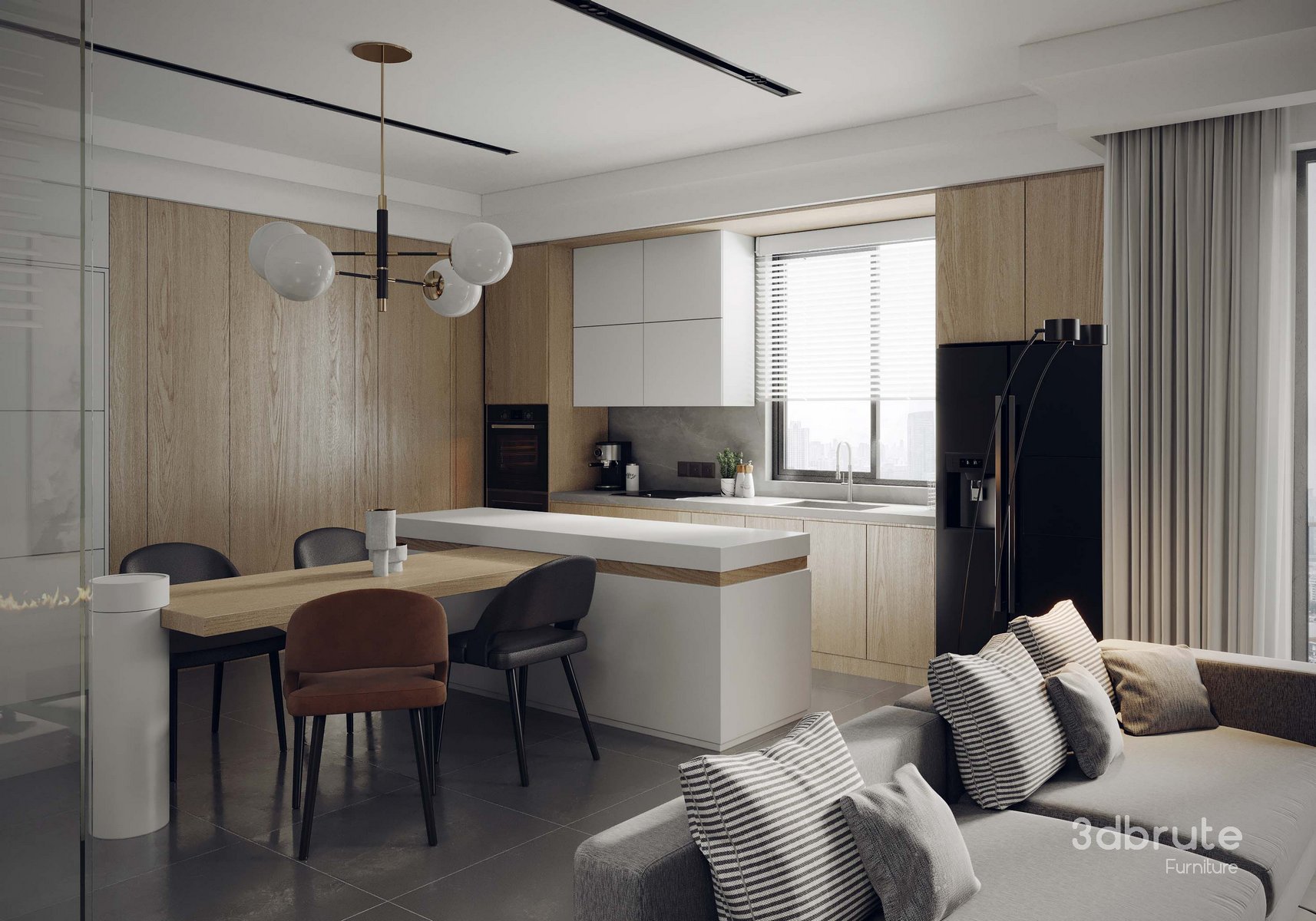 Interio Design CG 3d model Buy Download 3dbrute