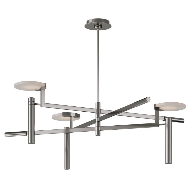 Melange Large Floating Disc Chandelier in Various Colors 3d model Buy ...