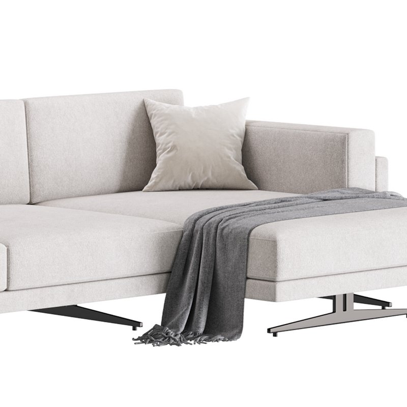 Harmony Modular Sofa 3d model Buy Download 3dbrute