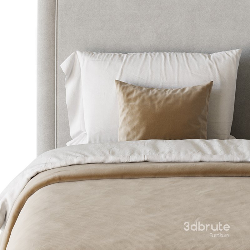 Lucas bed with compartment 3d model Buy Download 3dbrute