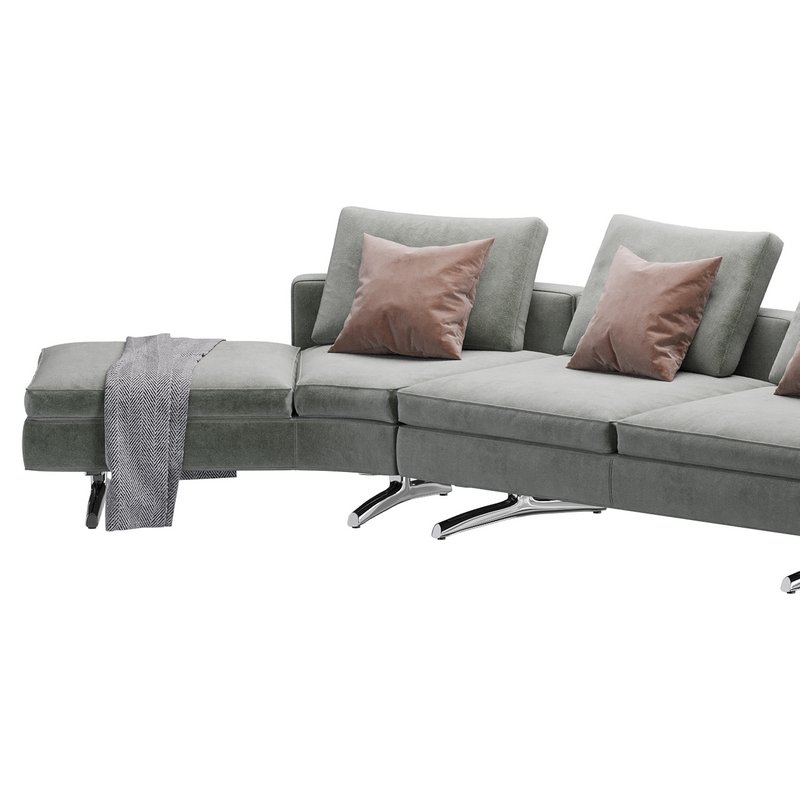 Boca Navi Sofa 4 3d model Buy Download 3dbrute