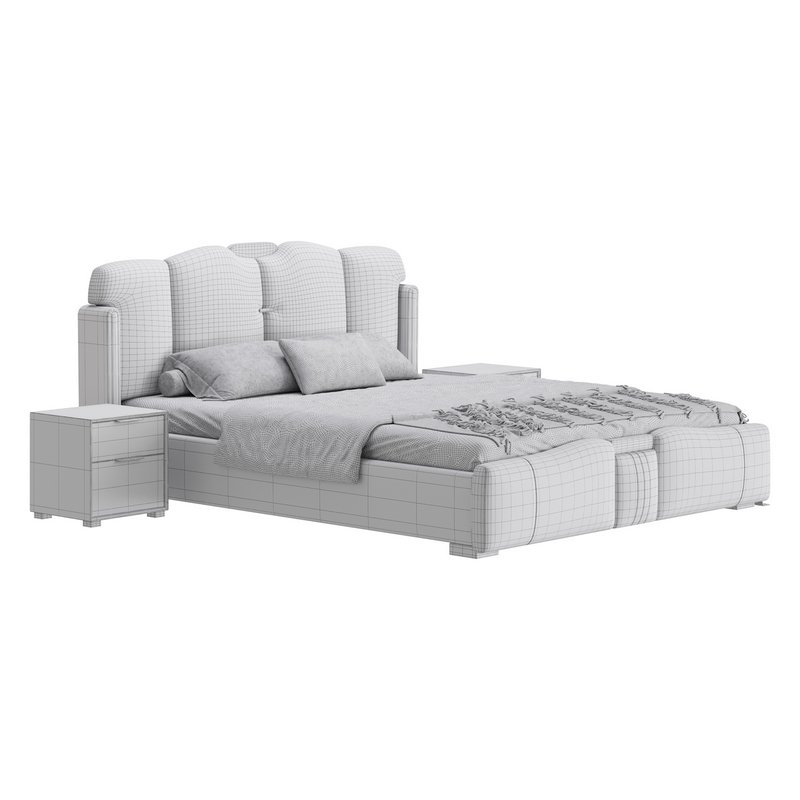 Leir bed 3d model Buy Download 3dbrute