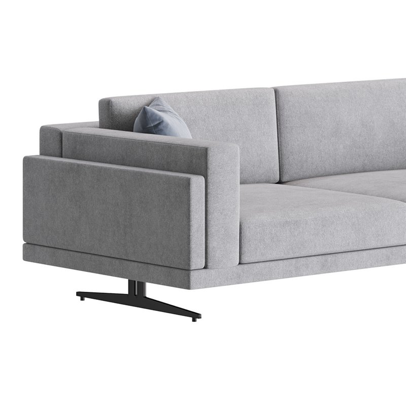 Harmony Modular Sofa 3d model Buy Download 3dbrute