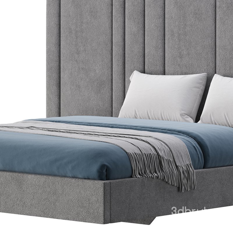 Dharmi bed 3d model Buy Download 3dbrute