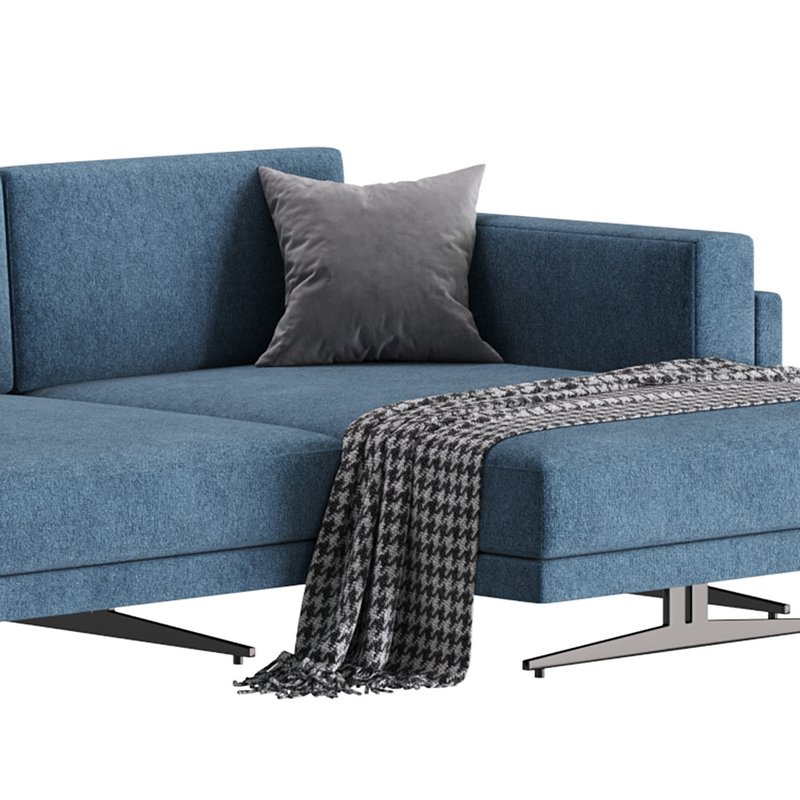 Harmony Modular Sofa 3d model Buy Download 3dbrute