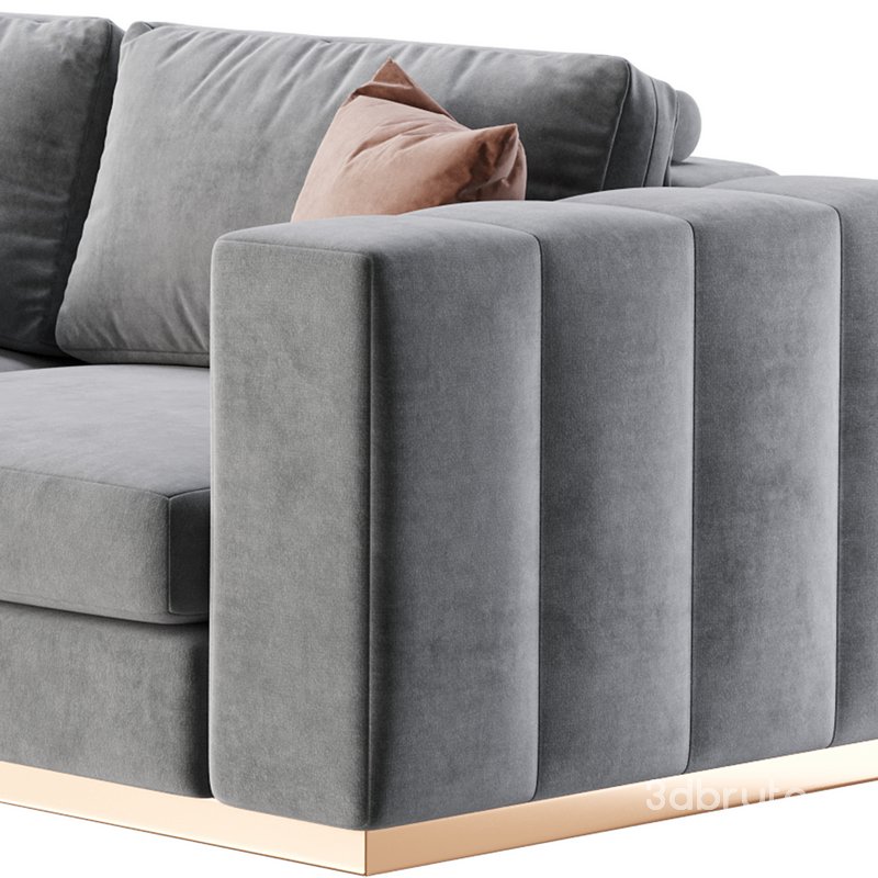 charlie sofa 3d model Buy Download 3dbrute