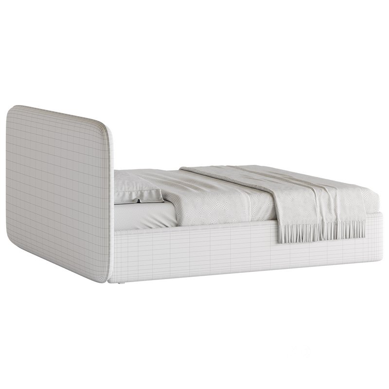 Barry bed with compartment 3d model Buy Download 3dbrute