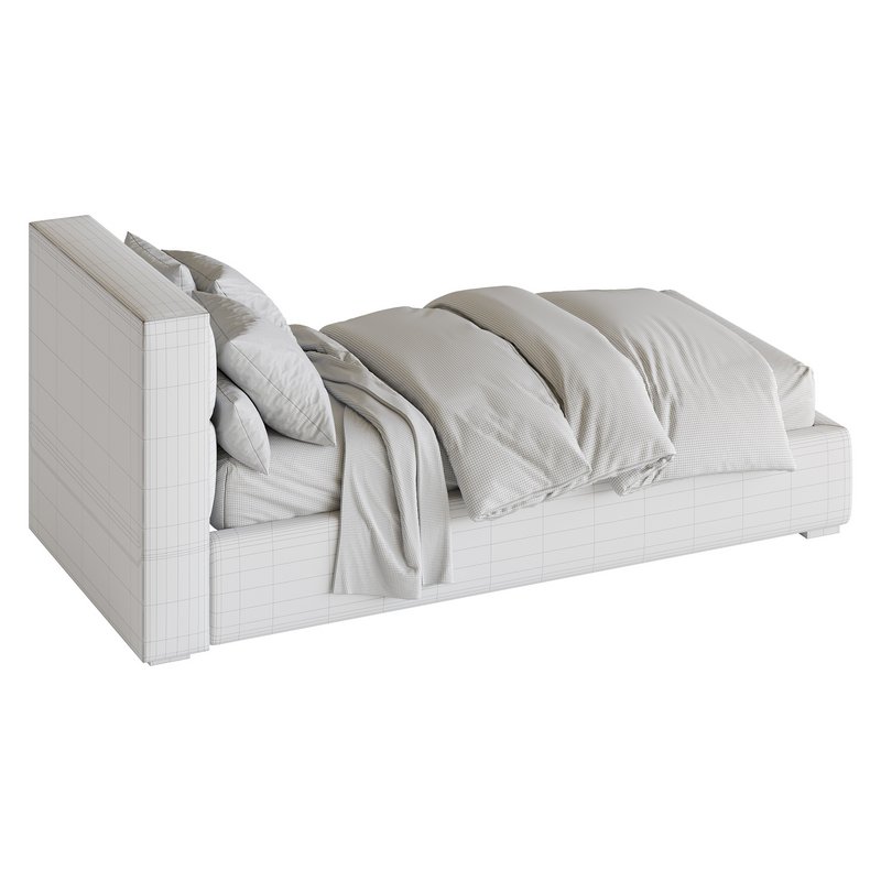 kids bed KD56 3d model Buy Download 3dbrute