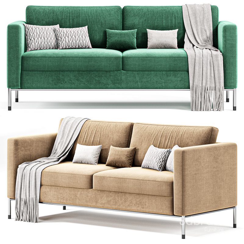 Larson Sofa By Felis 3d model Buy Download 3dbrute