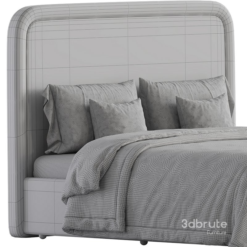Lucas bed with compartment 3d model Buy Download 3dbrute