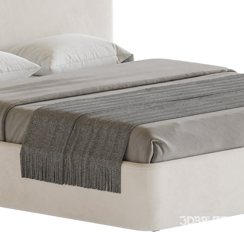 Barry bed with compartment 3d model Buy Download 3dbrute