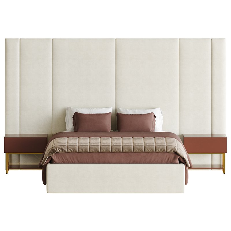 RUBI BED - 3dbrute : 3dmodel furniture and decor