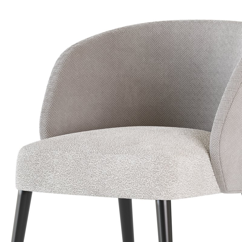 CHOCOLATE ICONIC UPHOLSTERED CHAIR 3d model Buy Download 3dbrute