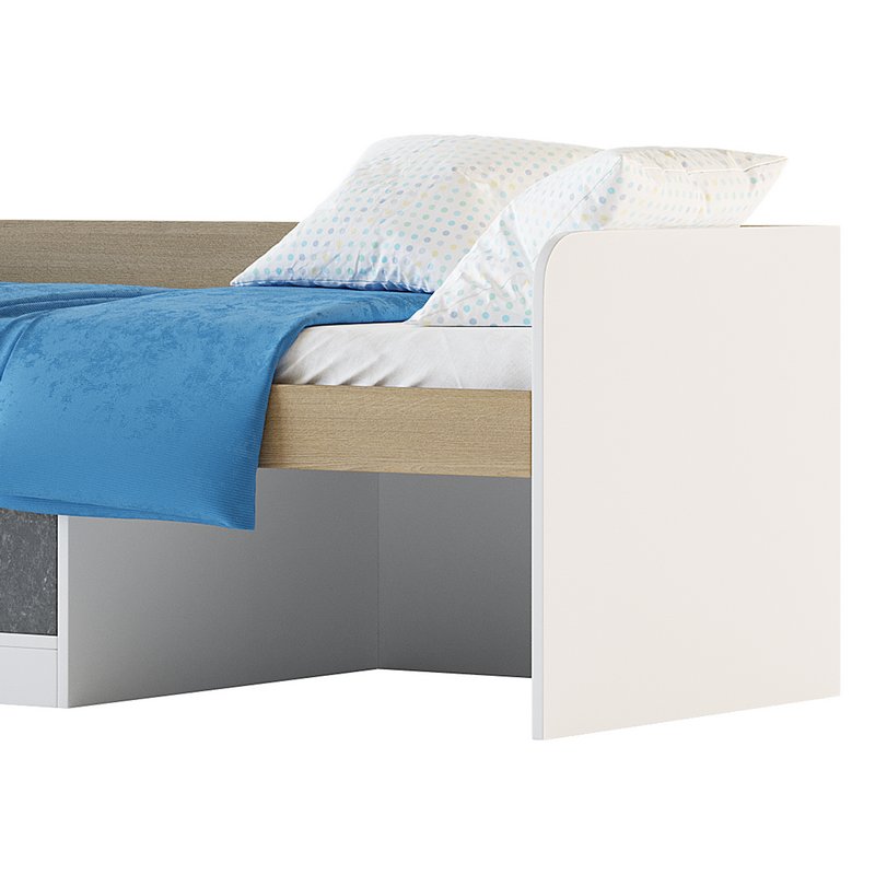 Combined bed TriYa Charlie 3d model Buy Download 3dbrute