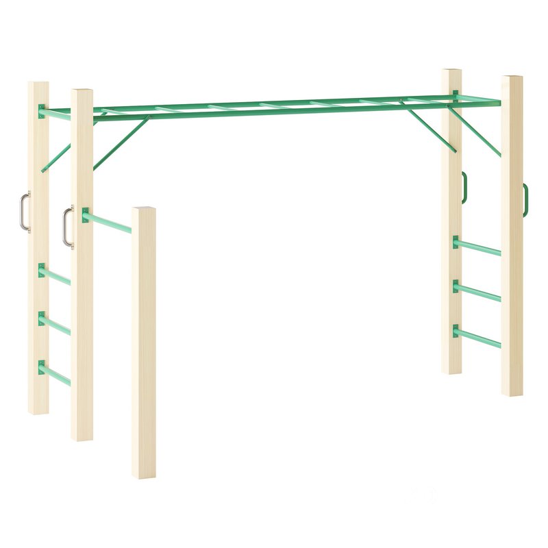 AMAZON 3M MONKEY BAR SET 3d model Buy Download 3dbrute