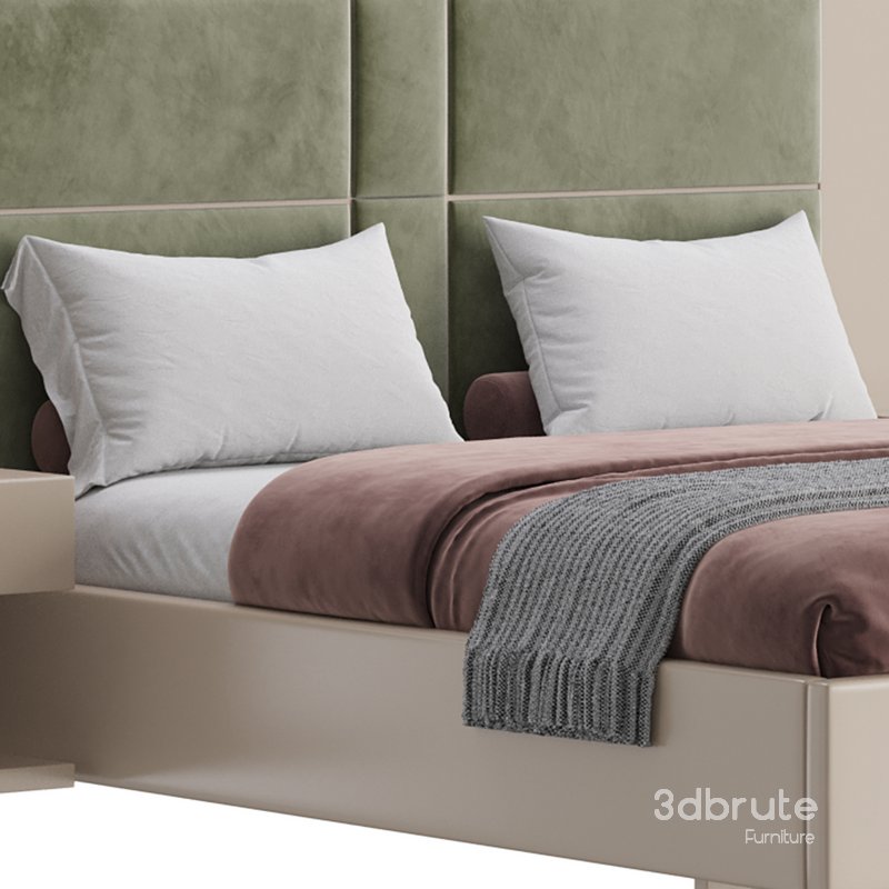 Brave II bed 3d model Buy Download 3dbrute