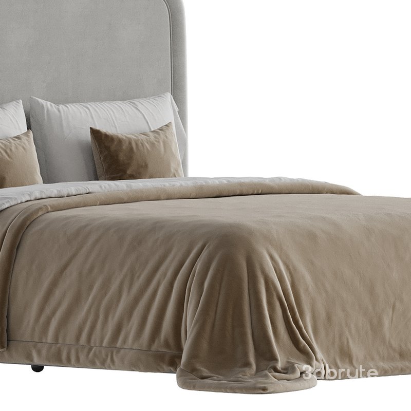 Lucas bed with compartment 3d model Buy Download 3dbrute