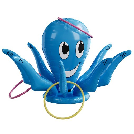 Inflatable Smiling Octopus Ring Toss Game 3d model Buy Download 3dbrute