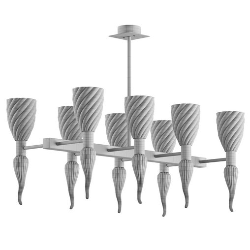Chandelier Model MODIGLIANI - 3dbrute : 3dmodel furniture and decor
