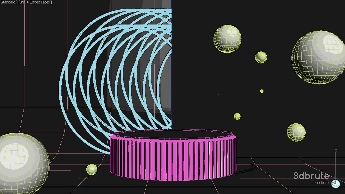 Showcase 02 3d model Buy Download 3dbrute