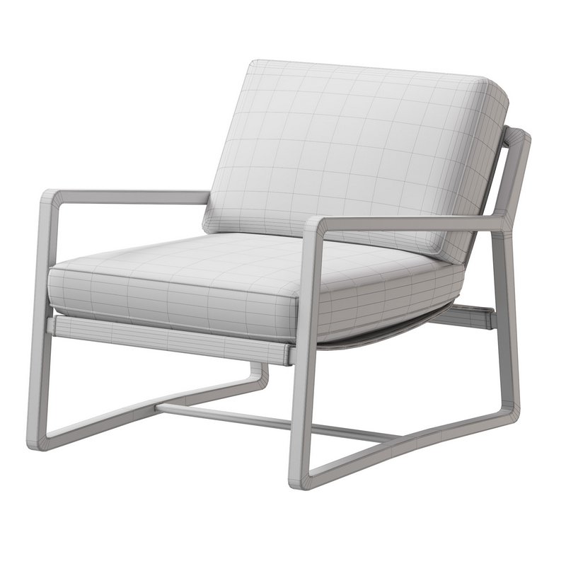 Hug Armchair 3d model Buy Download 3dbrute