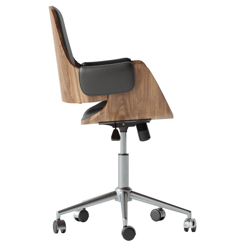 Raybe JA-91 beige office chair 3d model Buy Download 3dbrute