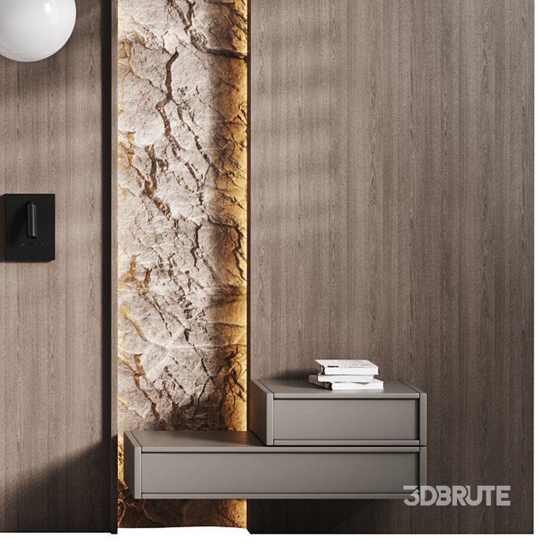 Decorative Wall panel 52 3d model Buy Download 3dbrute