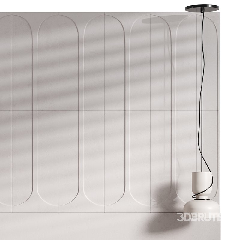 Decorative Wall panel 06 3d model Buy Download 3dbrute