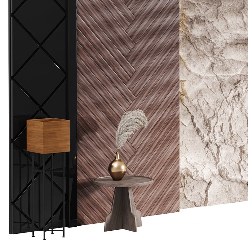 Decorative Wall panel 15 3d model Buy Download 3dbrute