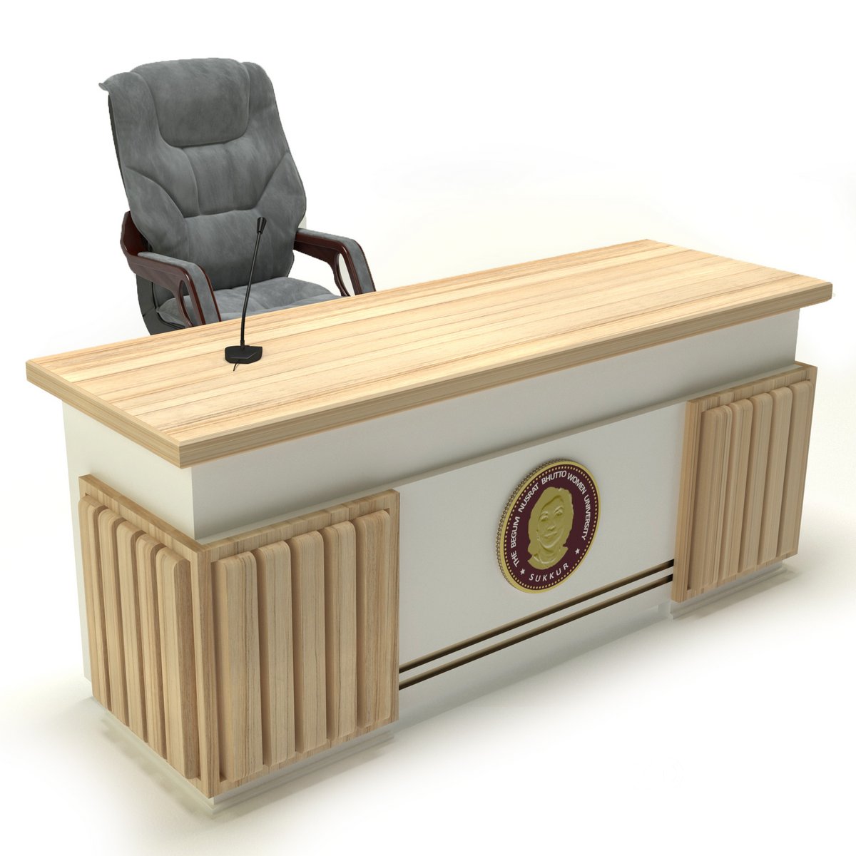 Office Table 3d model Buy Download 3dbrute
