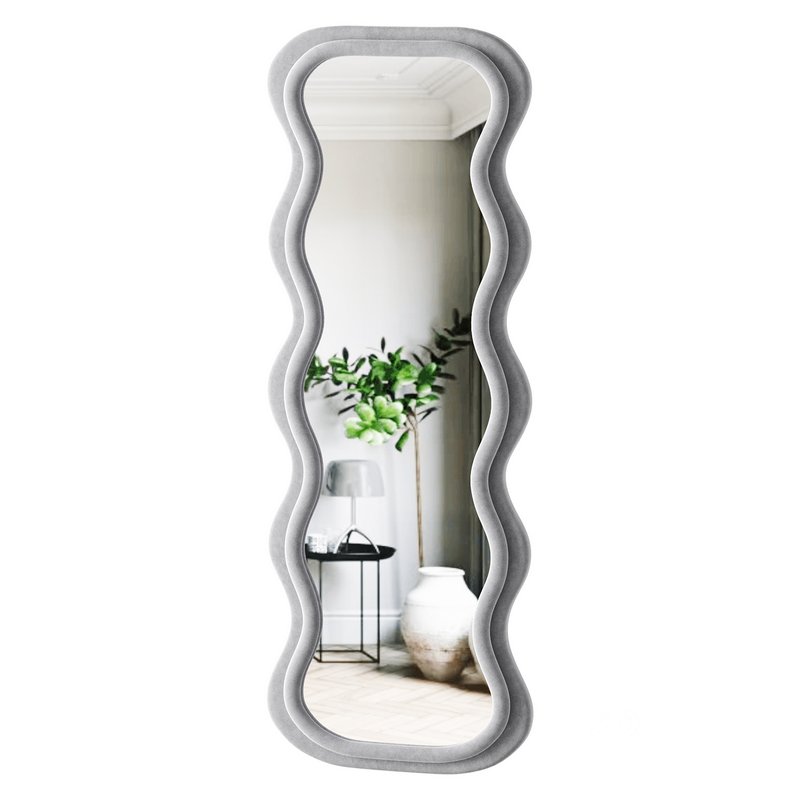 BOJOY Full Length Irregular Wavy Mirror 3d model Buy Download 3dbrute