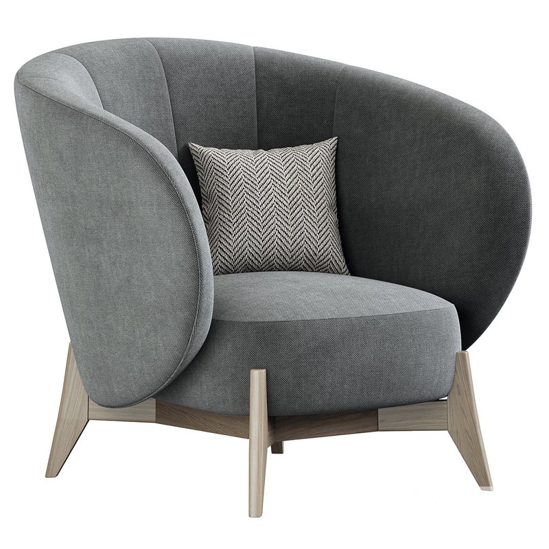 Tilar armchair by Divan.ru 3d model Buy Download 3dbrute