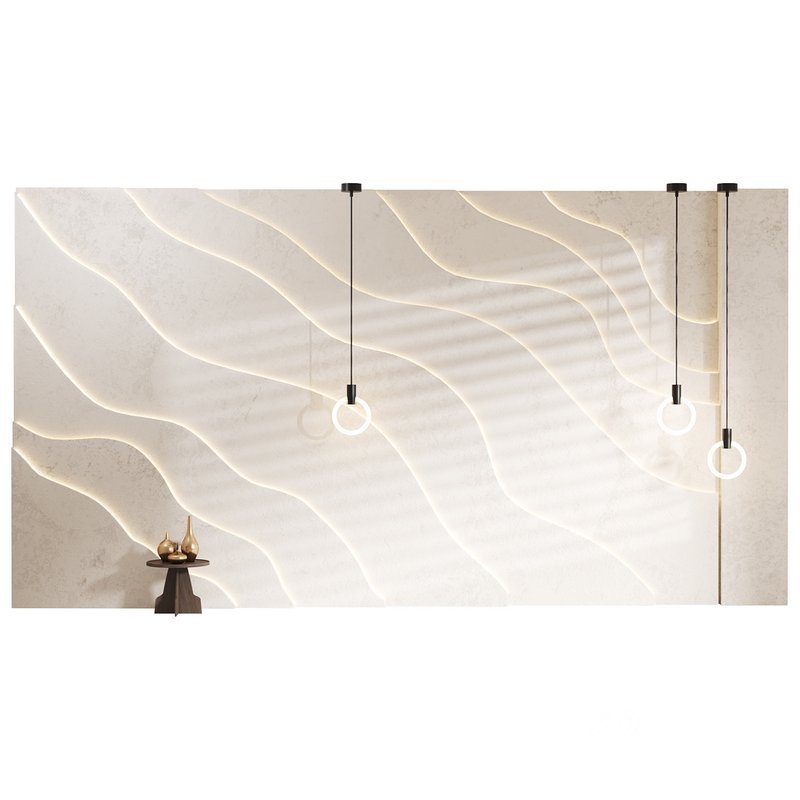 Decorative Wall panel 24 3d model Buy Download 3dbrute