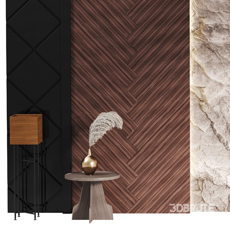 Decorative Wall panel 15 3d model Buy Download 3dbrute