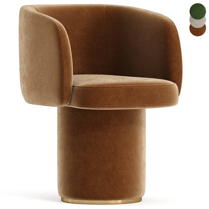 Armchair Ditre Italia Billie 3d model Buy Download 3dbrute