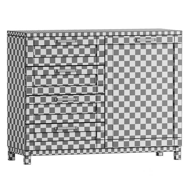 CHEST BOSTON AG100 3d model Buy Download 3dbrute