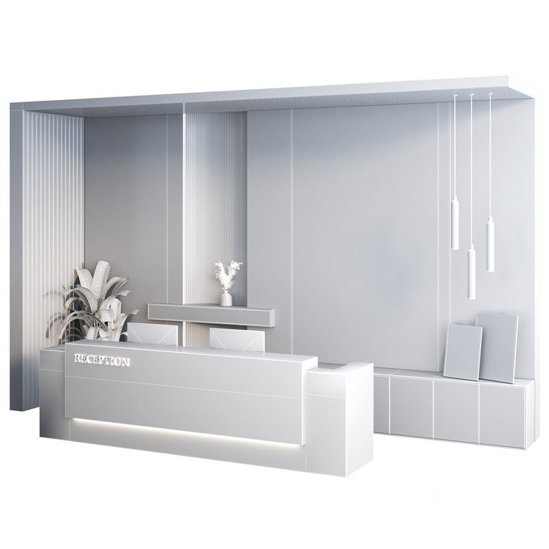 Reception 12 3d model Buy Download 3dbrute
