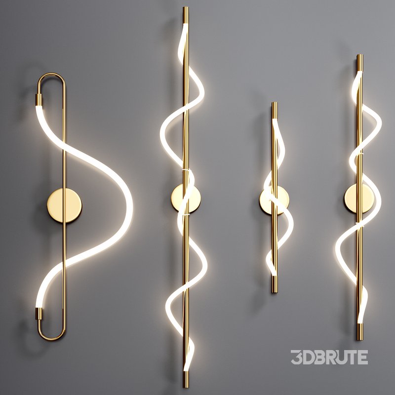 ZENITH WALL UNIT 07L 3d model Buy Download 3dbrute